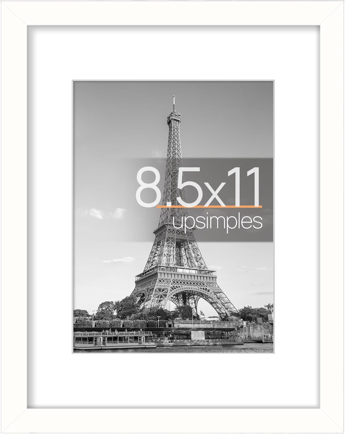 Amazon.com - upsimples 8.5x11 Picture Frame, Display Pictures 6x8 with ...