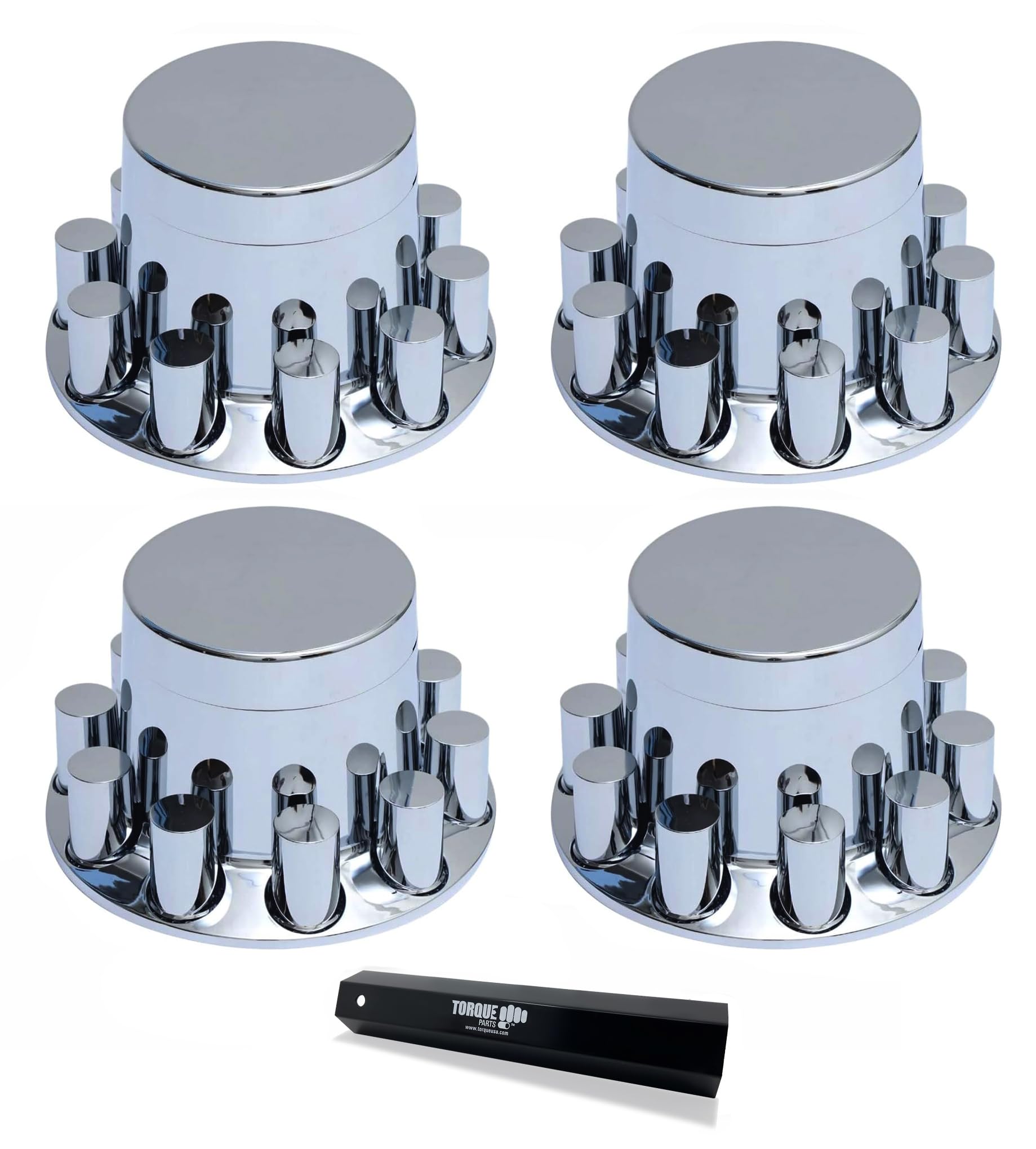Snapklik.com : TORQUE 4 Pack Of Cylinder Rear Axle Wheel Cover 33mm ...
