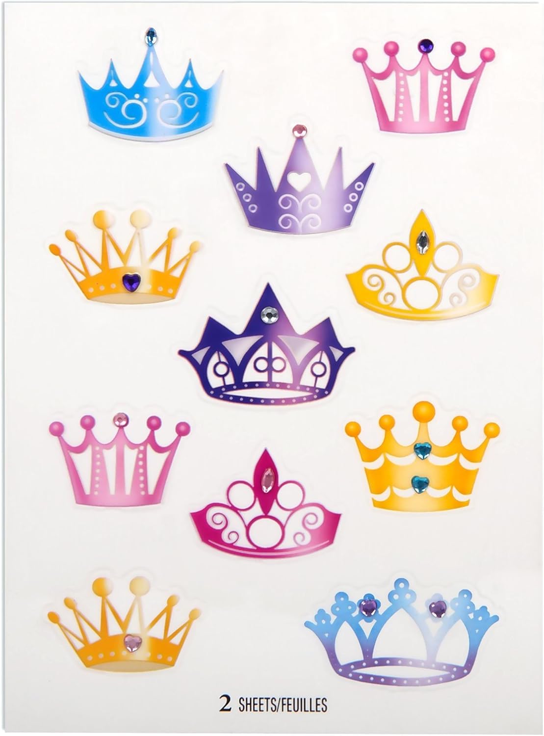Amazon.com: Princess Gem Stickers - Princess Party Favors : Toys & Games