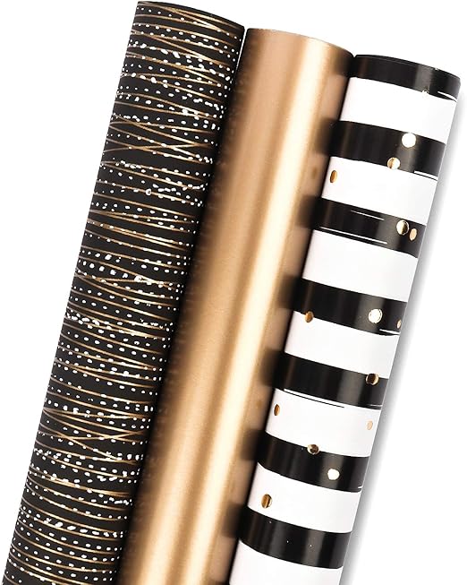 Amazon.com: MAYPLUSS Wrapping Paper Roll - Mini Roll - 17 inch X 120 ...