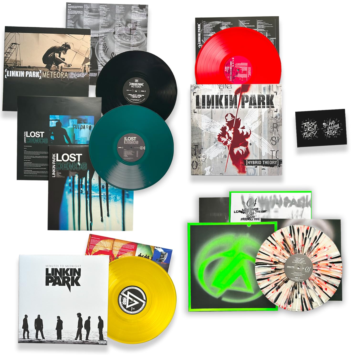 Linkin Park "Color Phenomenon" Collection : Meteora / Lost Demos Blue ...