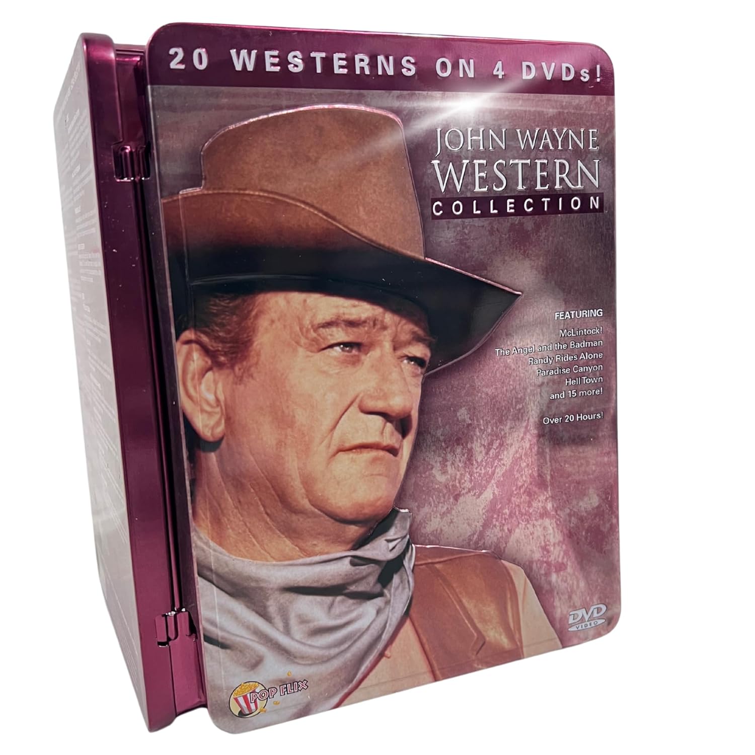 Amazon.com: John Wayne Westerns Ultimate 20 Movies Collection Steelbook ...