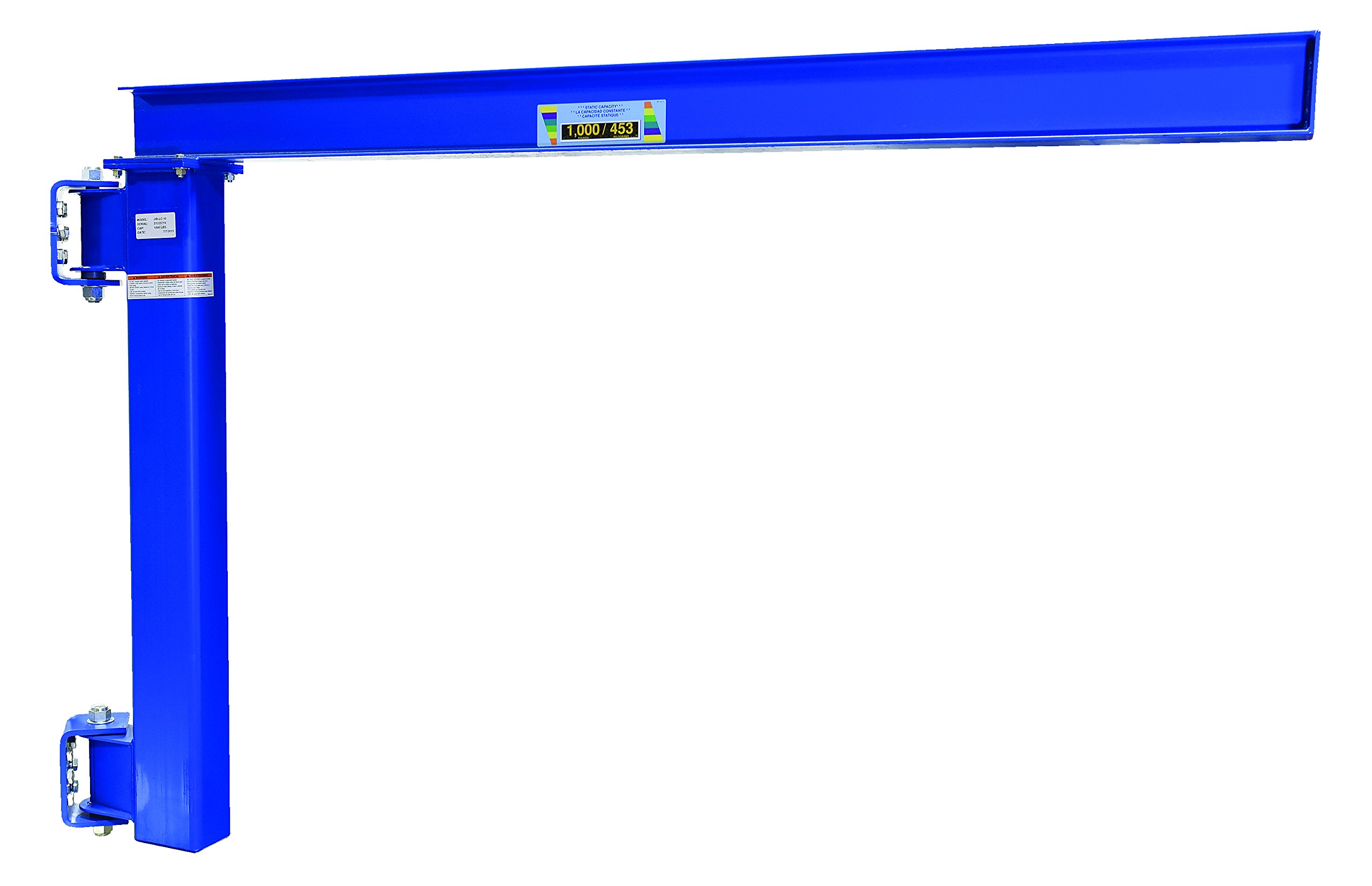 Amazon.com: Vestil Low-Ceiling Wall Mounted Jib Crane JIB-LC-10 1000 Lb ...