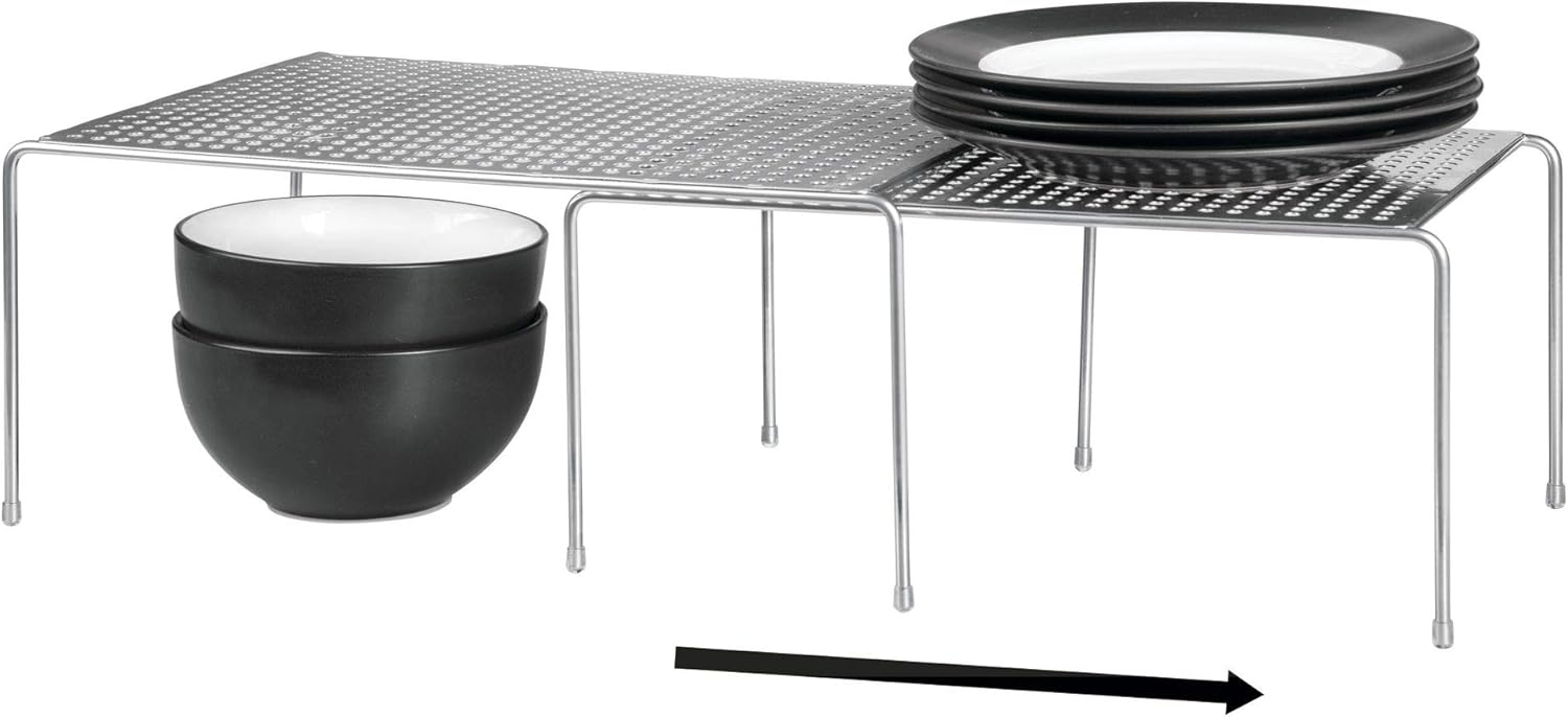 InterDesign 48866 Classic Expandable Stackable Storage Shelves for ...