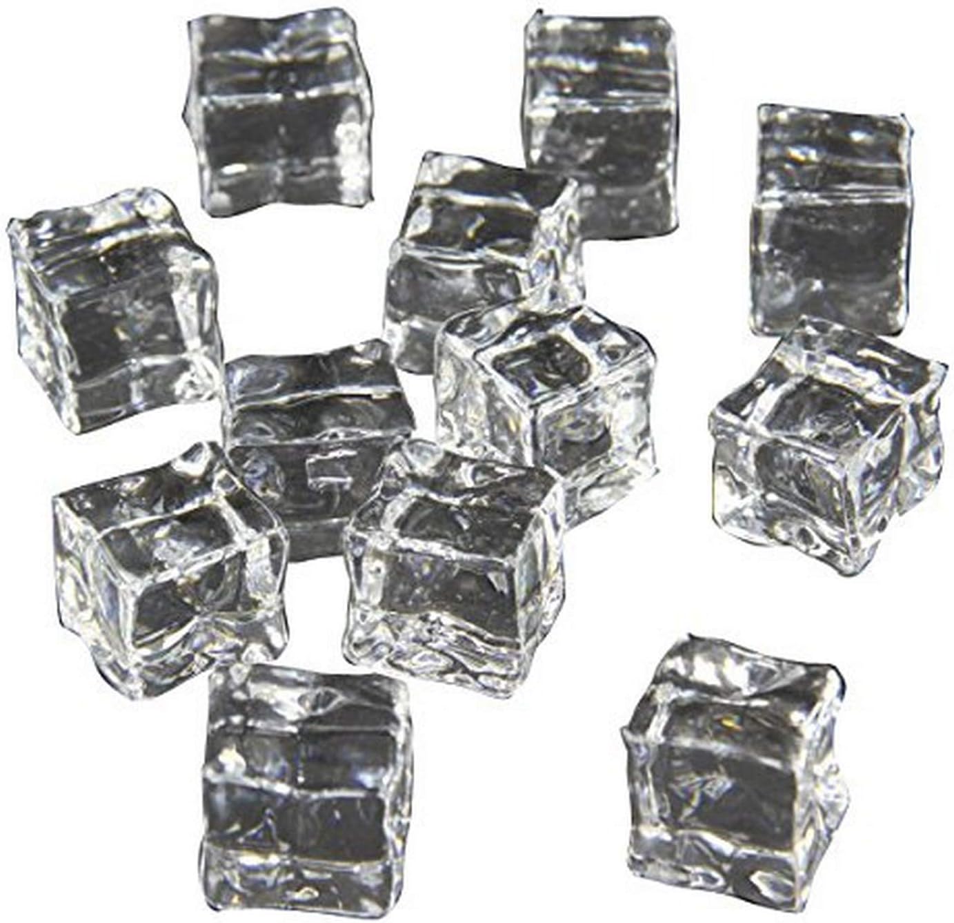 Amazon.com: 1" Clear Square Acrylic Ice Cube 12/box : Home & Kitchen