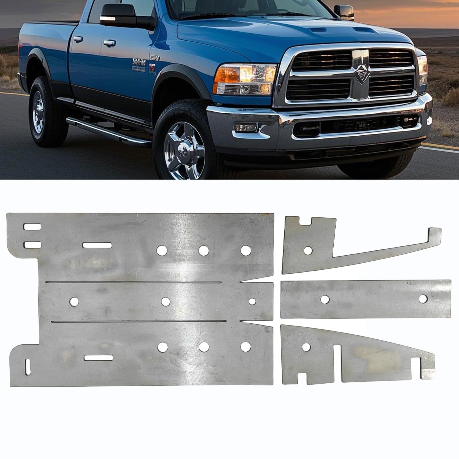Amazon.com: Crew Cab Short Bed Center Frame Rail Rust Repair Kit ...