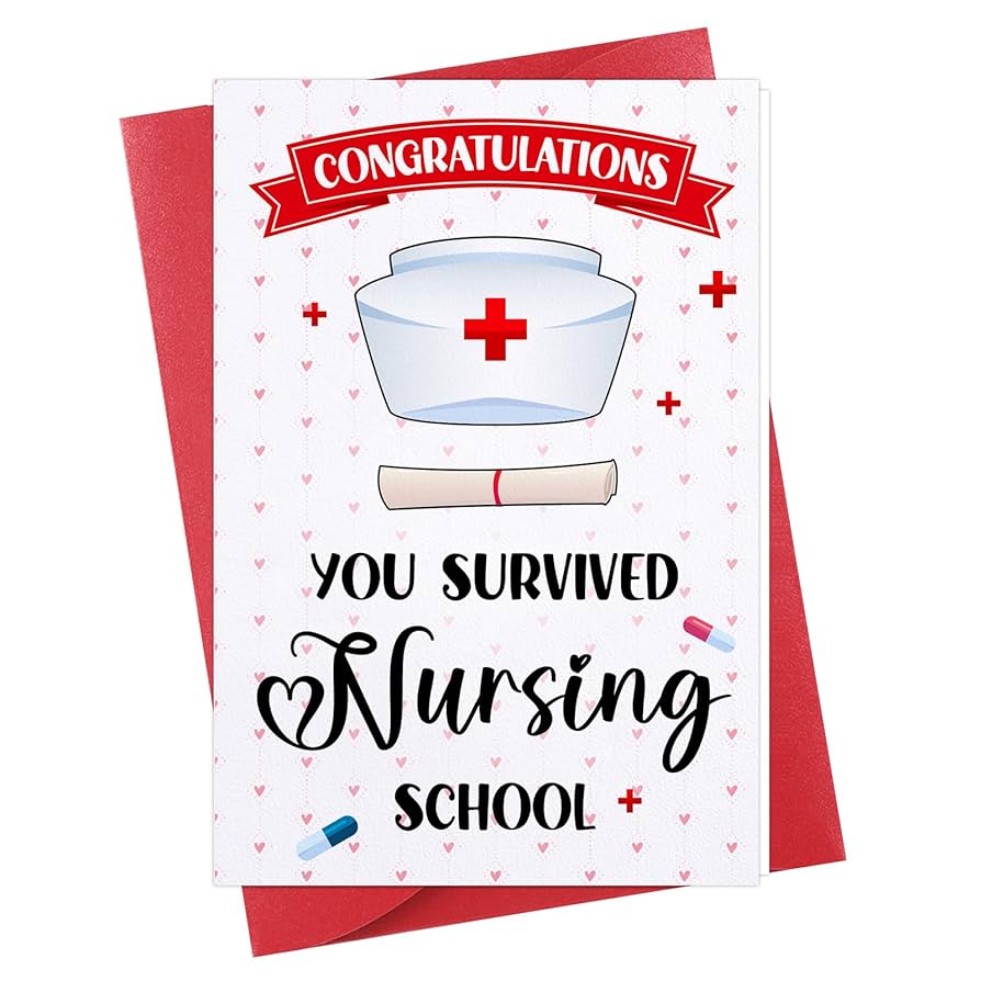 Nurse Graduation Cards Printable