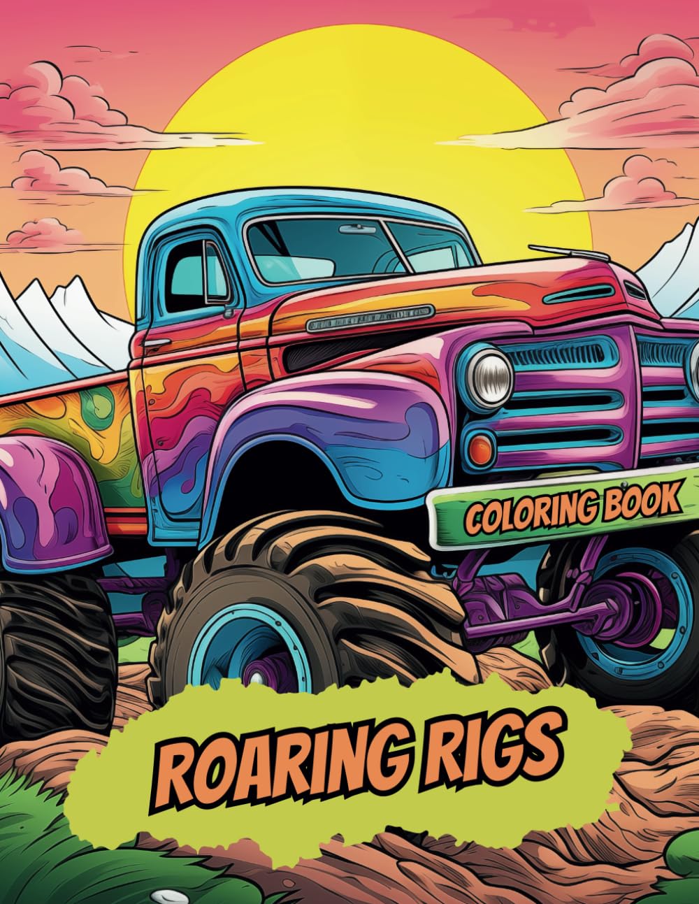 Roaring Rigs Coloring Book for Kids: Spice, EK: 9798874453046: Amazon ...