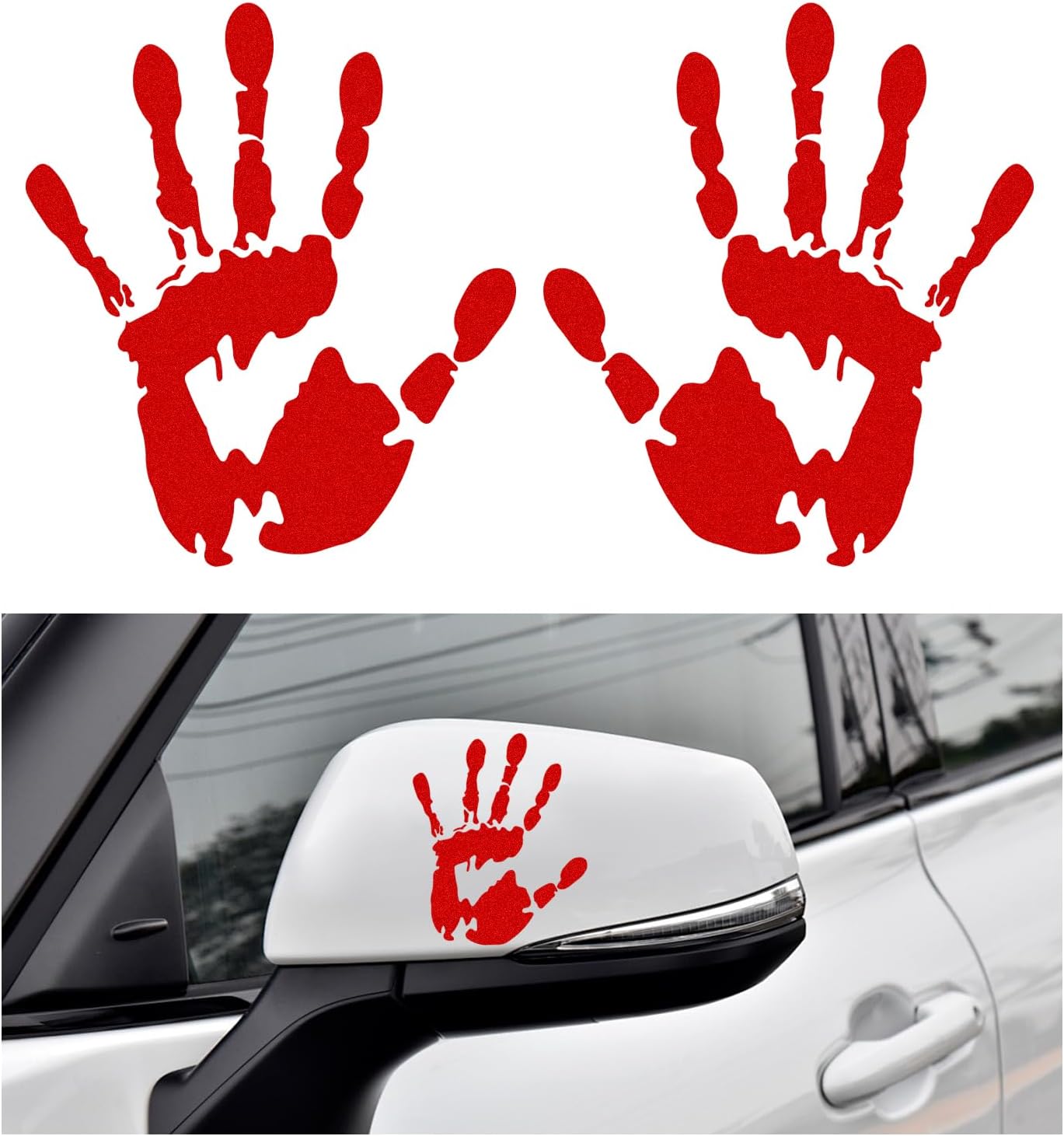 Amazon.com: Ohleats 2 PCS Car Wave Stickers, The Lazy Waver Wave Sign ...