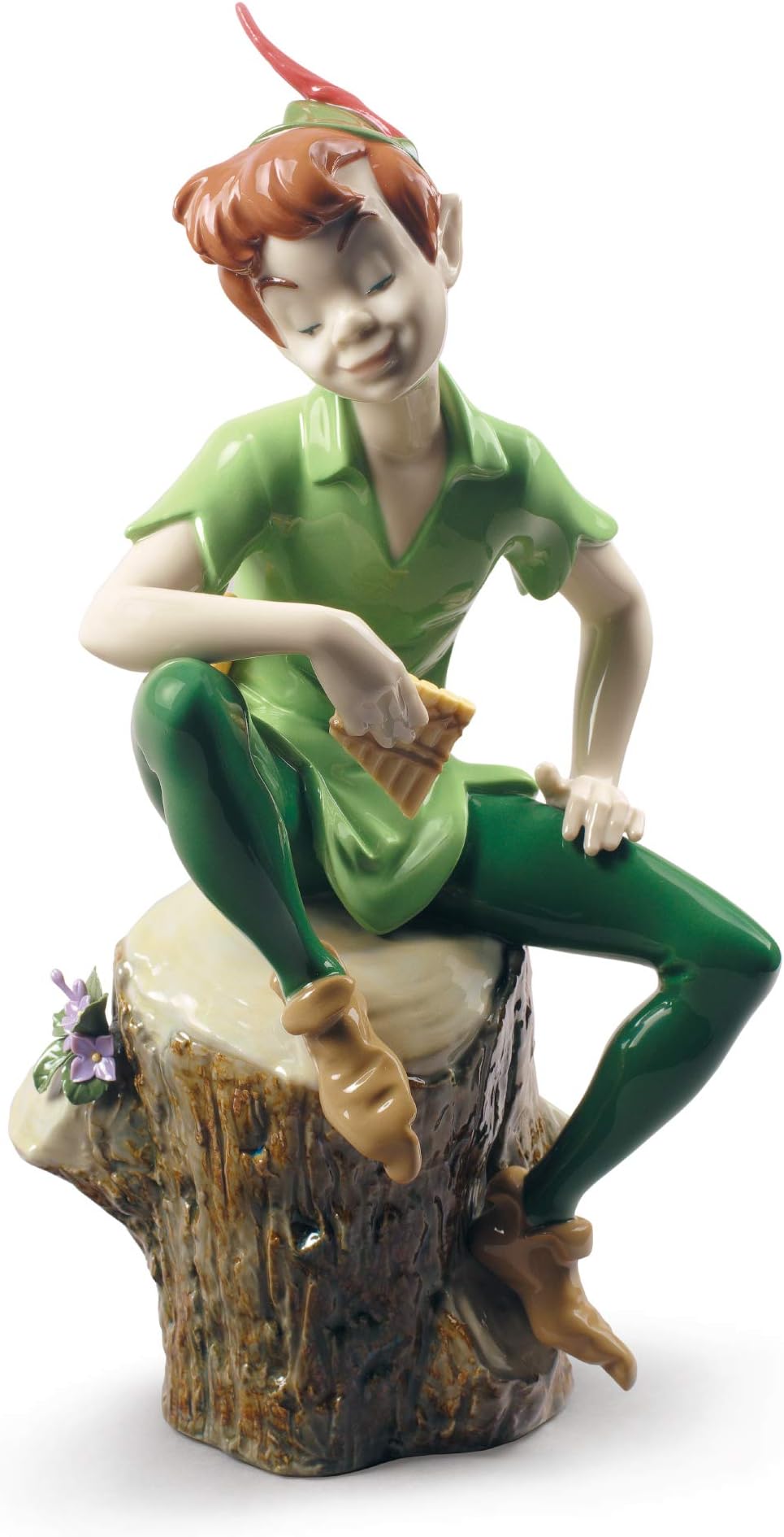 Amazon.com: LLADRÓ Peter Pan Figure. Porcelain Peter Pan (Disney ...