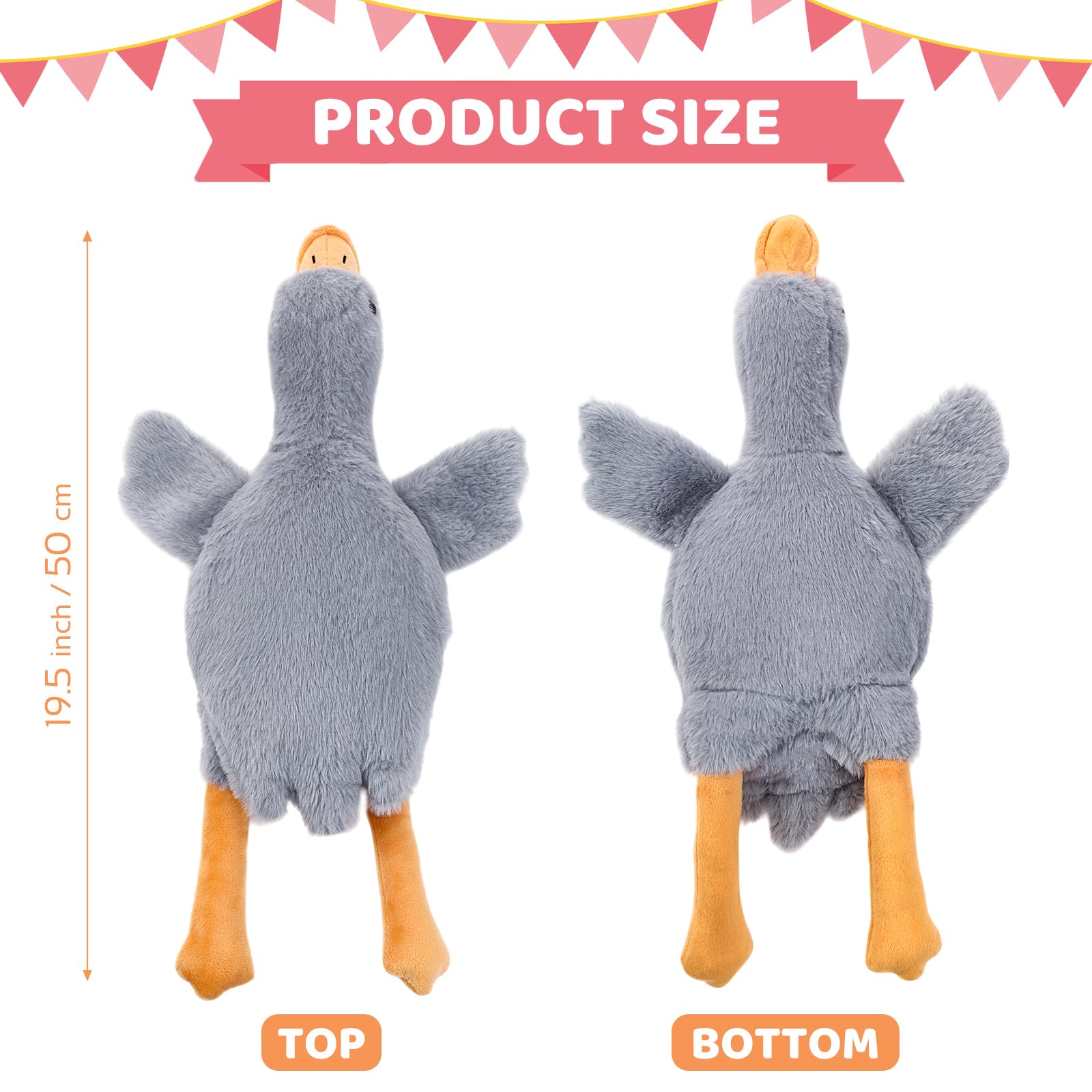Snapklik.com : Lenwen 20 Inch Giant Goose Stuffed Animal Large Stuffed ...