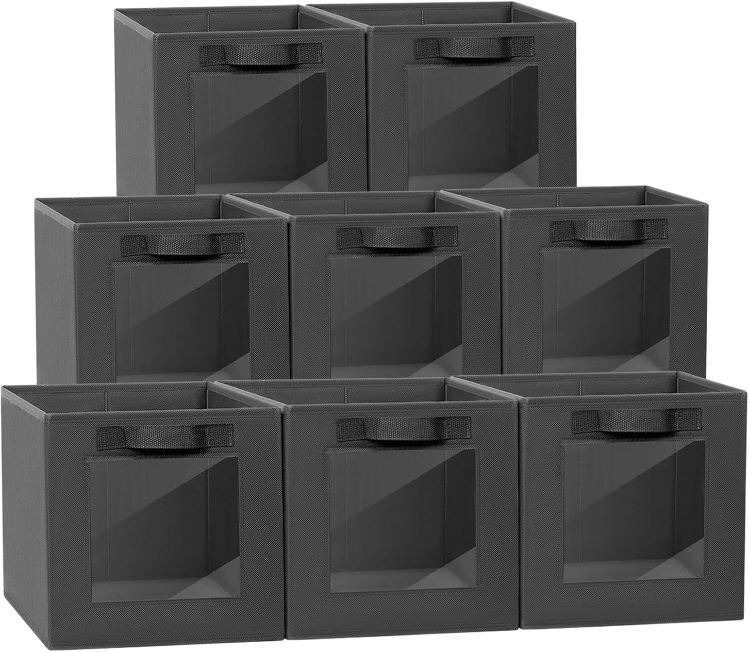 Amazon.com: DIMJ Storage Cubes, 8 Pack Cube Storage Bin, Foldable ...