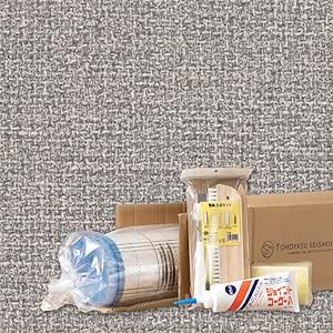 Amazon | 壁紙 クロス 生のり付き 初心者セット 施工道具7点付き 15m 幅92cm 【CC-SP9765】 ジョイントコーク：ホワイト JQ3 グレー セレクション サンゲツ | 壁紙