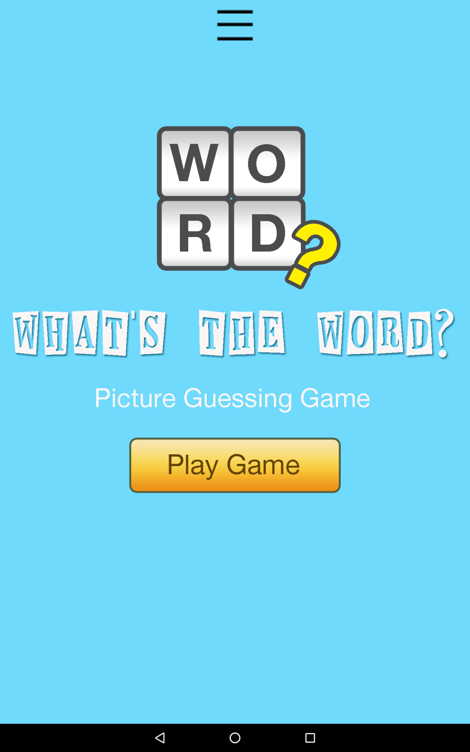 What's the Word? Picture Guessing Game - App on the Amazon Appstore