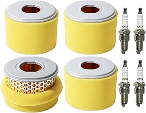 Amazon.com: HONTAYOKA 4 Pack AFZE30 GX390 Air Filter w/Spark Plug ...