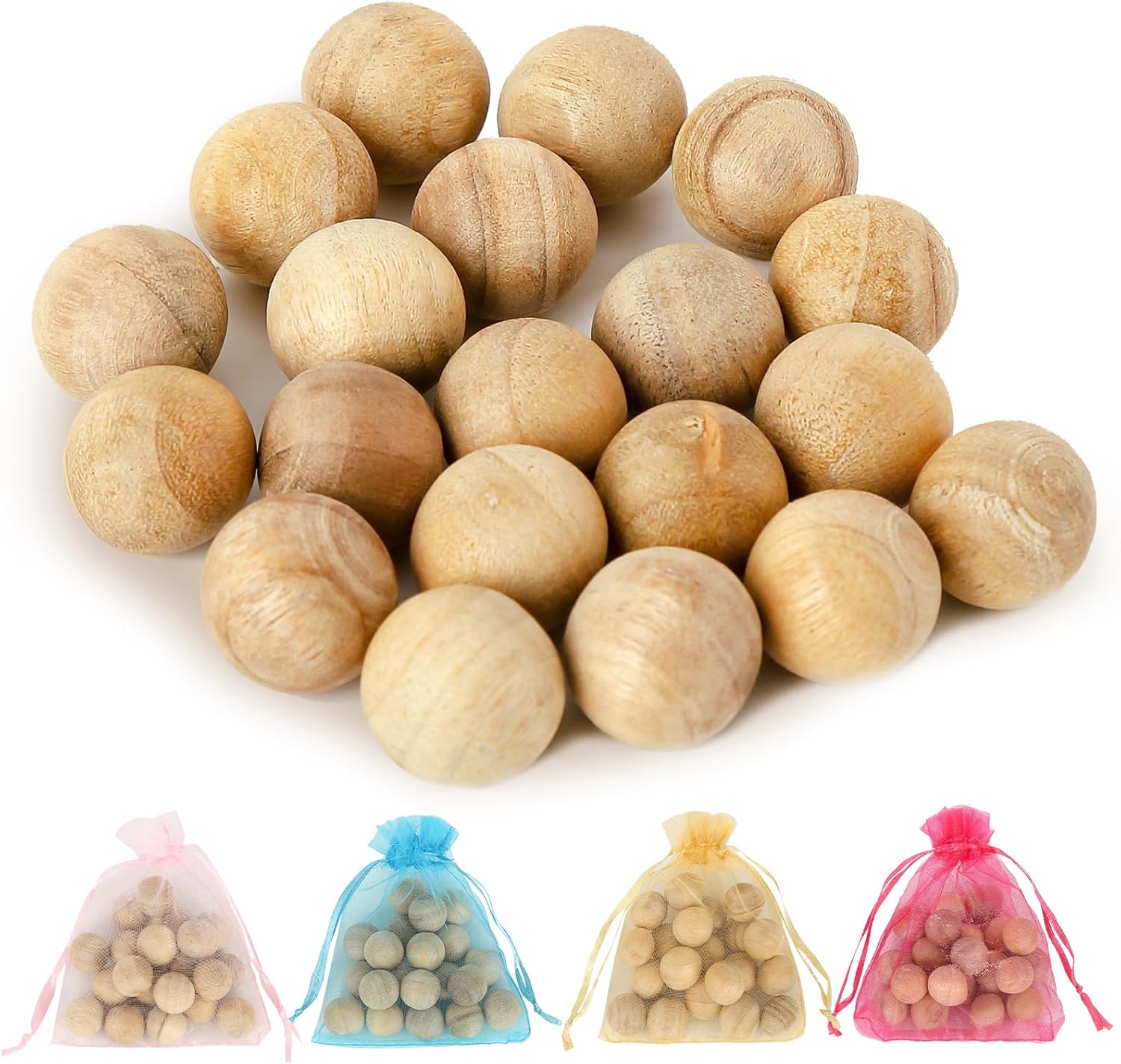 Manwetye 160 Balls (8 Bags) Moth Protection Storage Essentials - Fresh ...