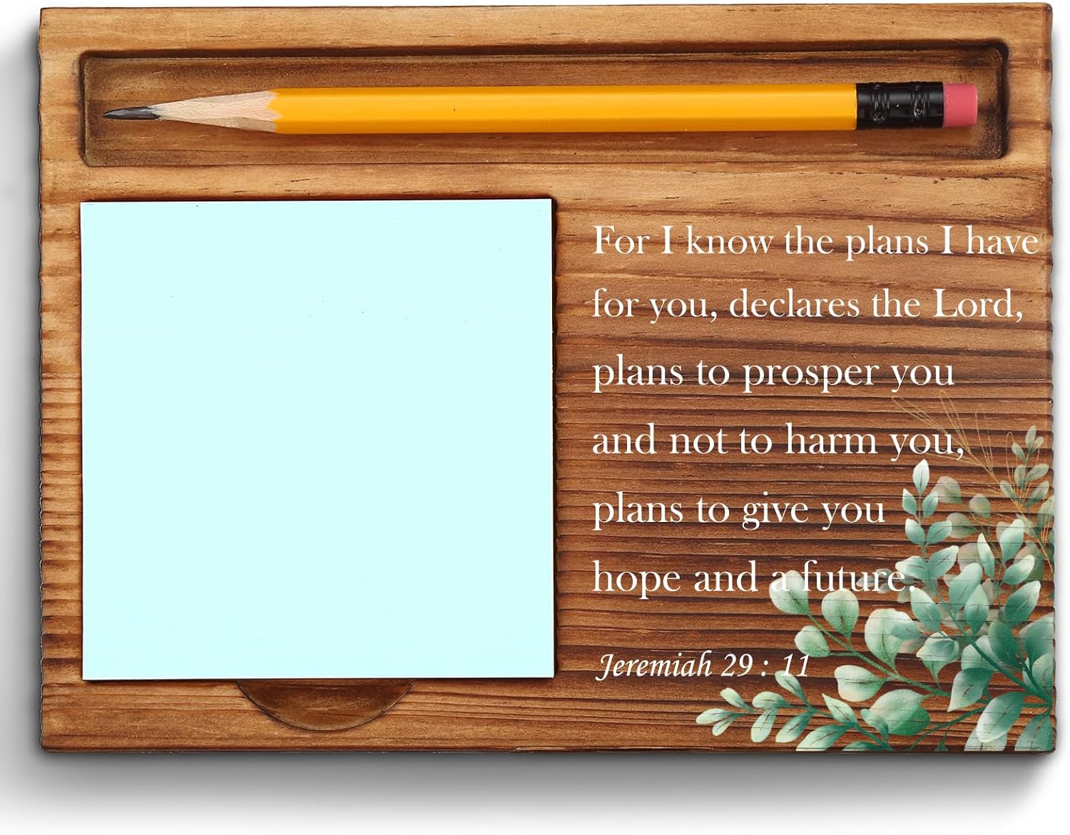 Amazon.com : Bible Verse Jeremiah 29 11 Christian Decor Sticky Note ...