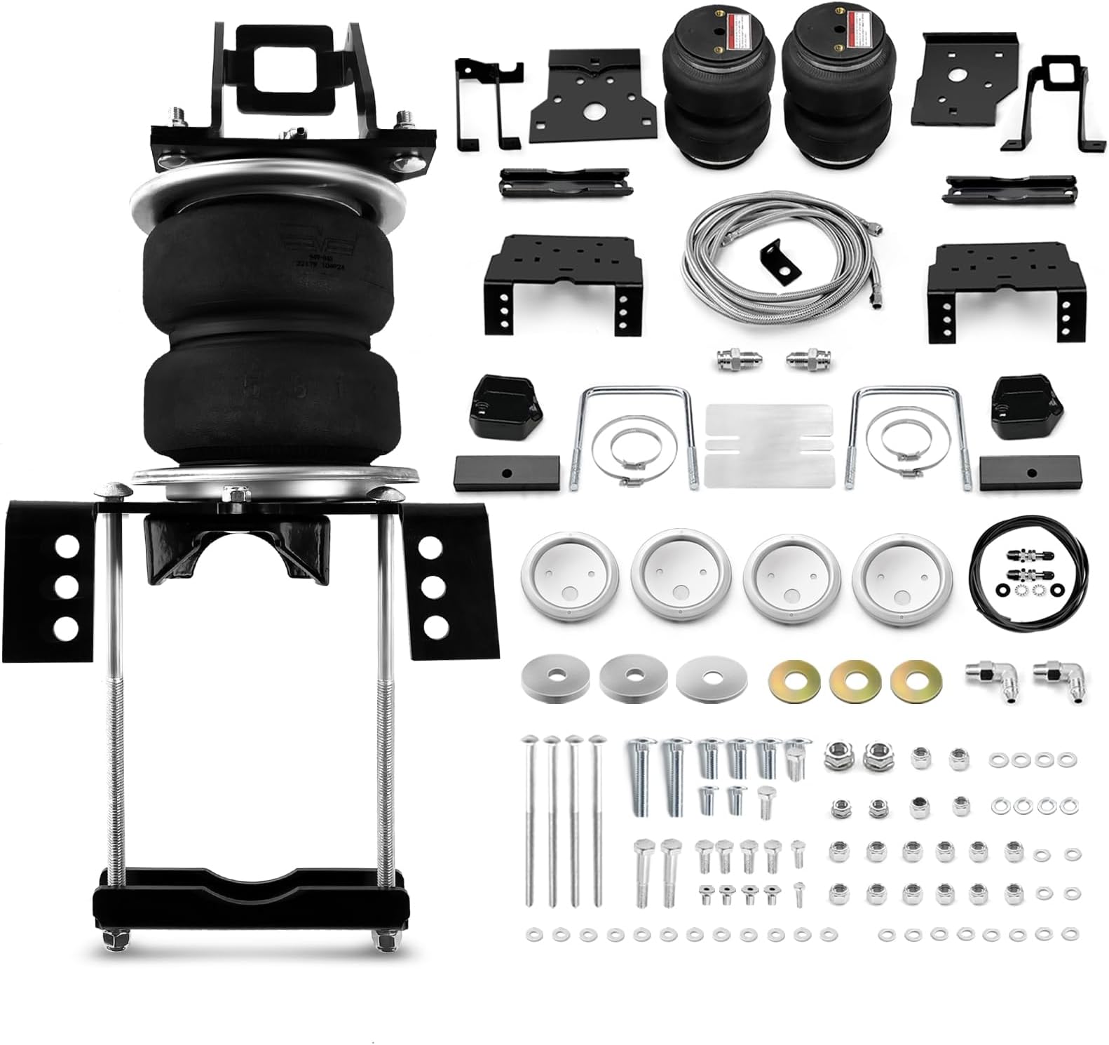 Amazon.com: KEIYSHOLCK Rear Air Spring Bag Suspension Kits Compatible ...