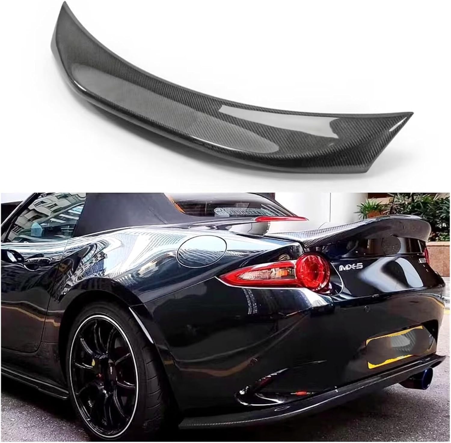 Amazon.com: Rear Spoiler，Spoiler，Wing，Rear Wing Compatible for Mazda ...