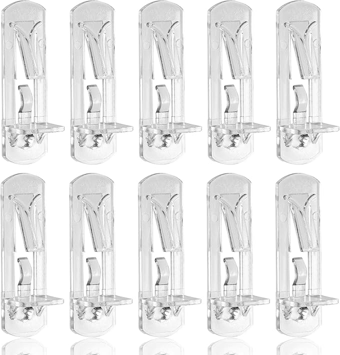 Amazon.com: Jamiikury 10pcs Locking Shelf Pins – 7.9mm Cabinet Shelf ...