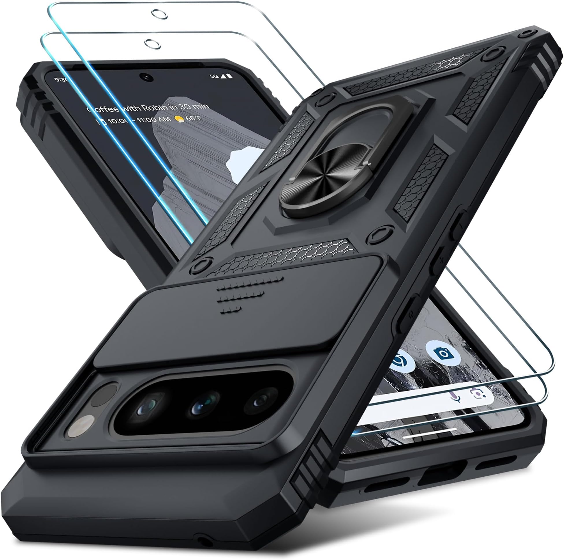 Amazon.com: Dexnor for Google Pixel 9 Pro XL Case with Slide Camera ...