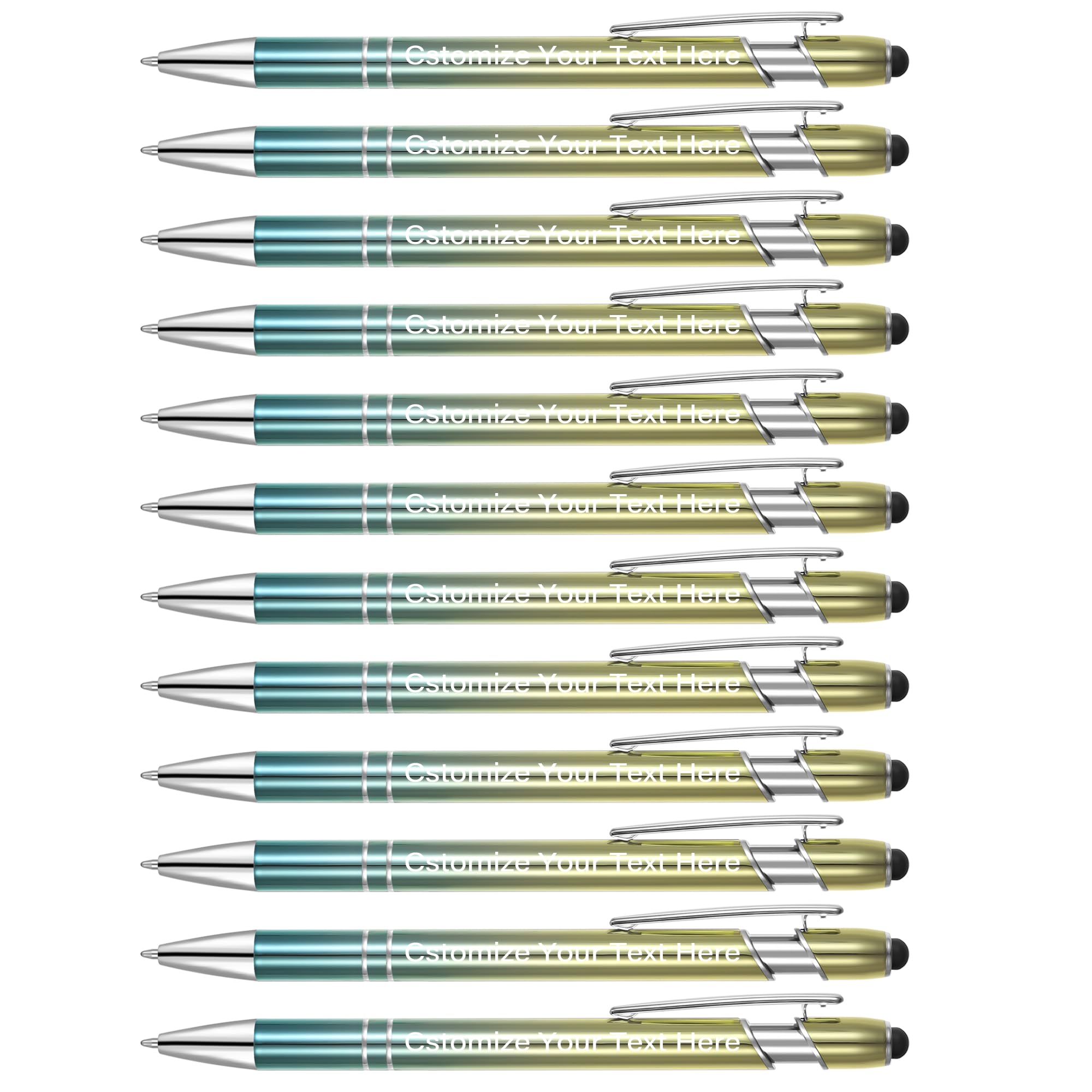 Amazon.com: Kingluu Up to 500 Pcs Custom Pens Bulk,Personalized ...