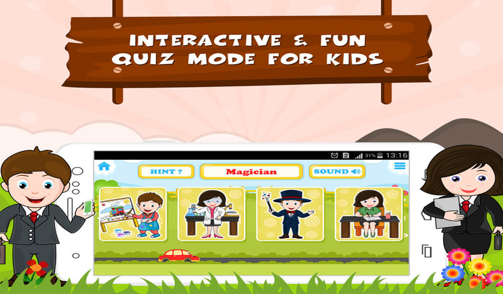 Learn Professions - Kids Fun - App on Amazon Appstore
