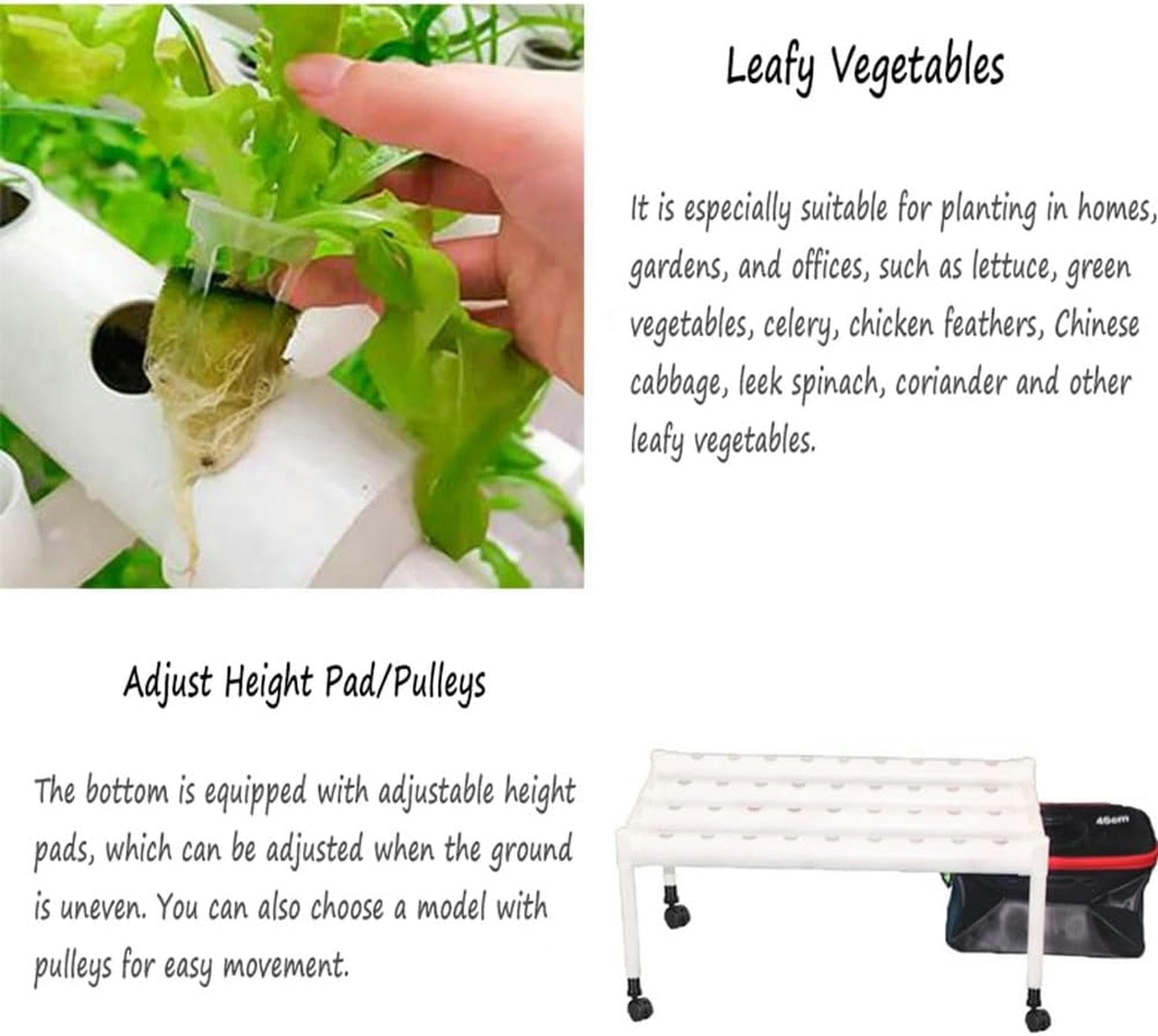 Simple Pvc Hydroponic System Mini Home Hydroponic System. Model