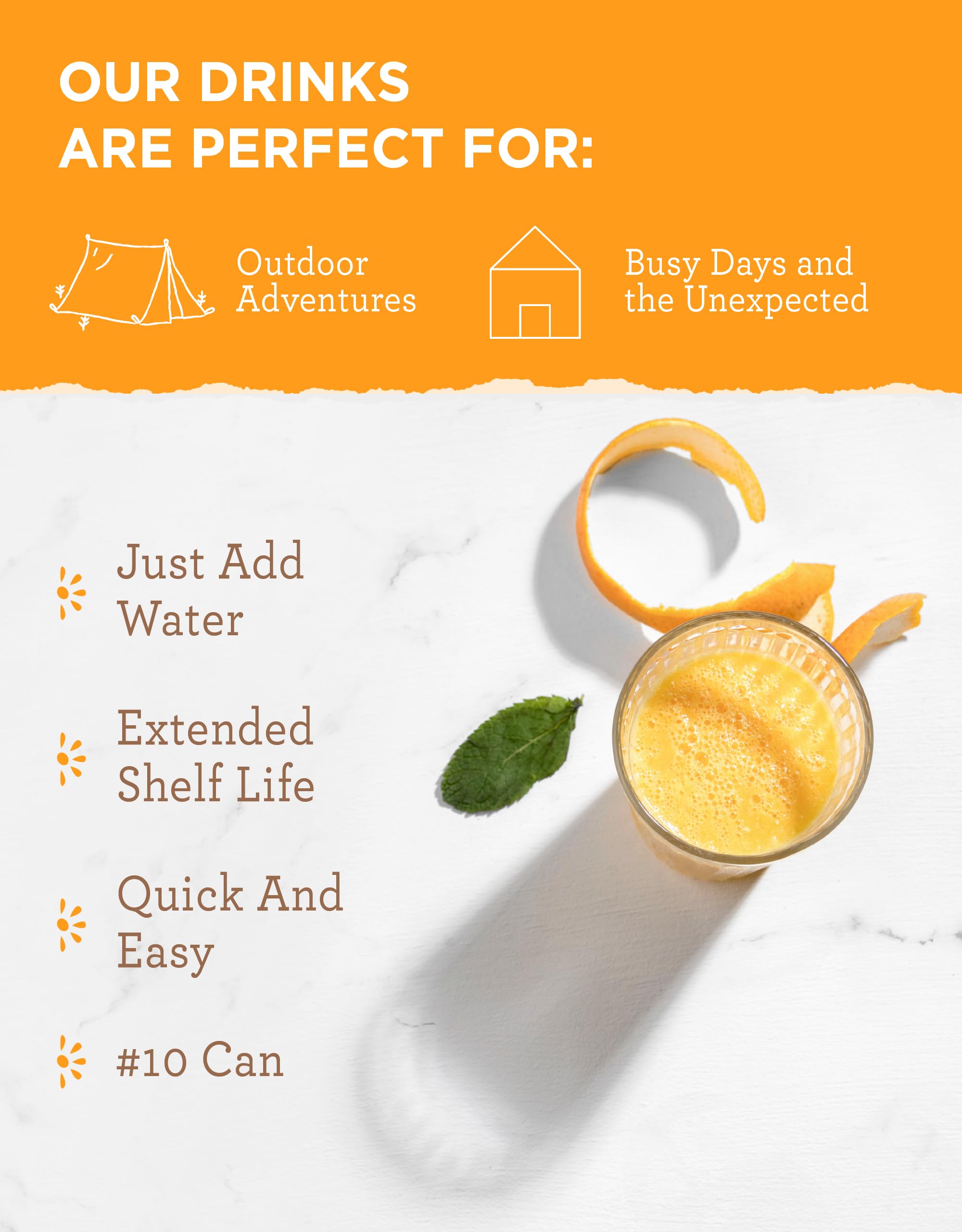 Snapklik.com : Simple Kitchen Orange Drink Mix - 86 Servings #10 Can ...