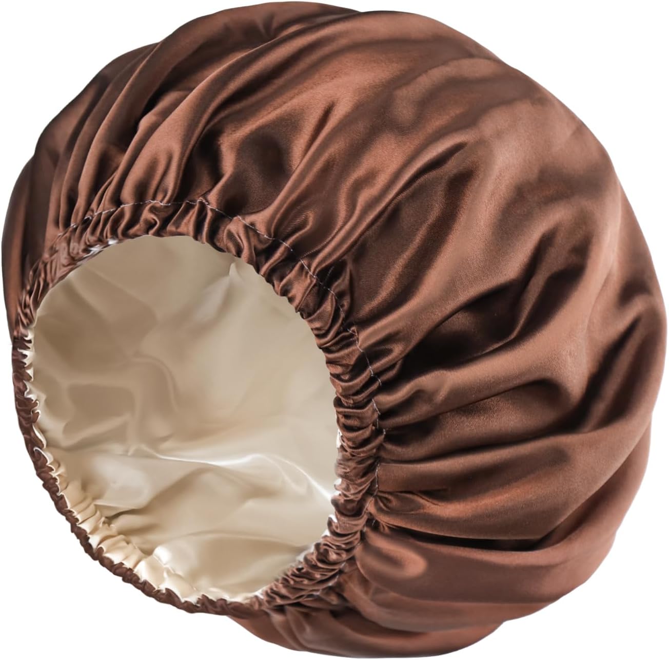 Amazon.com : KISS COLORS & CARE Silky Satin Bonnet Cap, XL, Protective ...