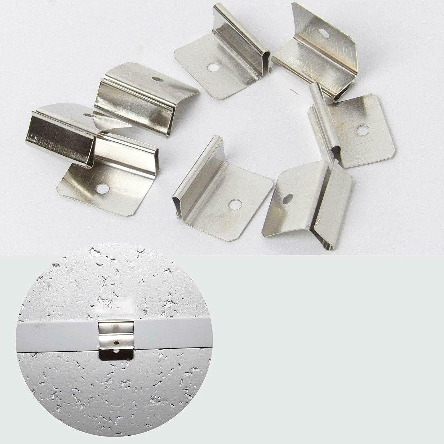 Direct Bazaar Suspended Ceiling Hangers, Clips, Clear Plastic Hook ...