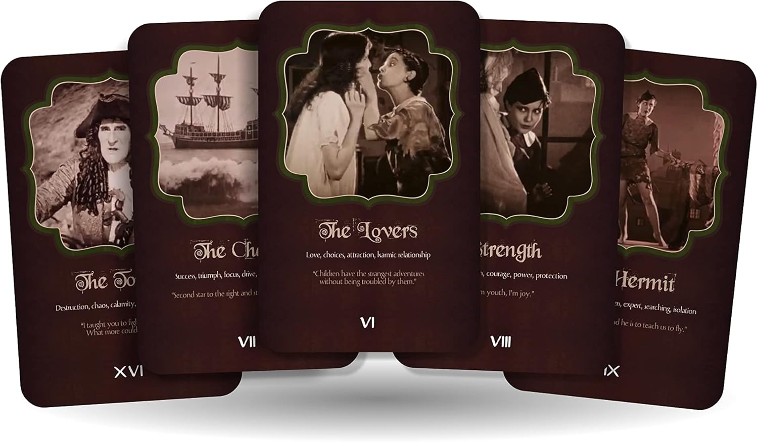 Amazon.com: Ibiza Tarot The Tarot of Peter Pan - Major Arcana Cards ...