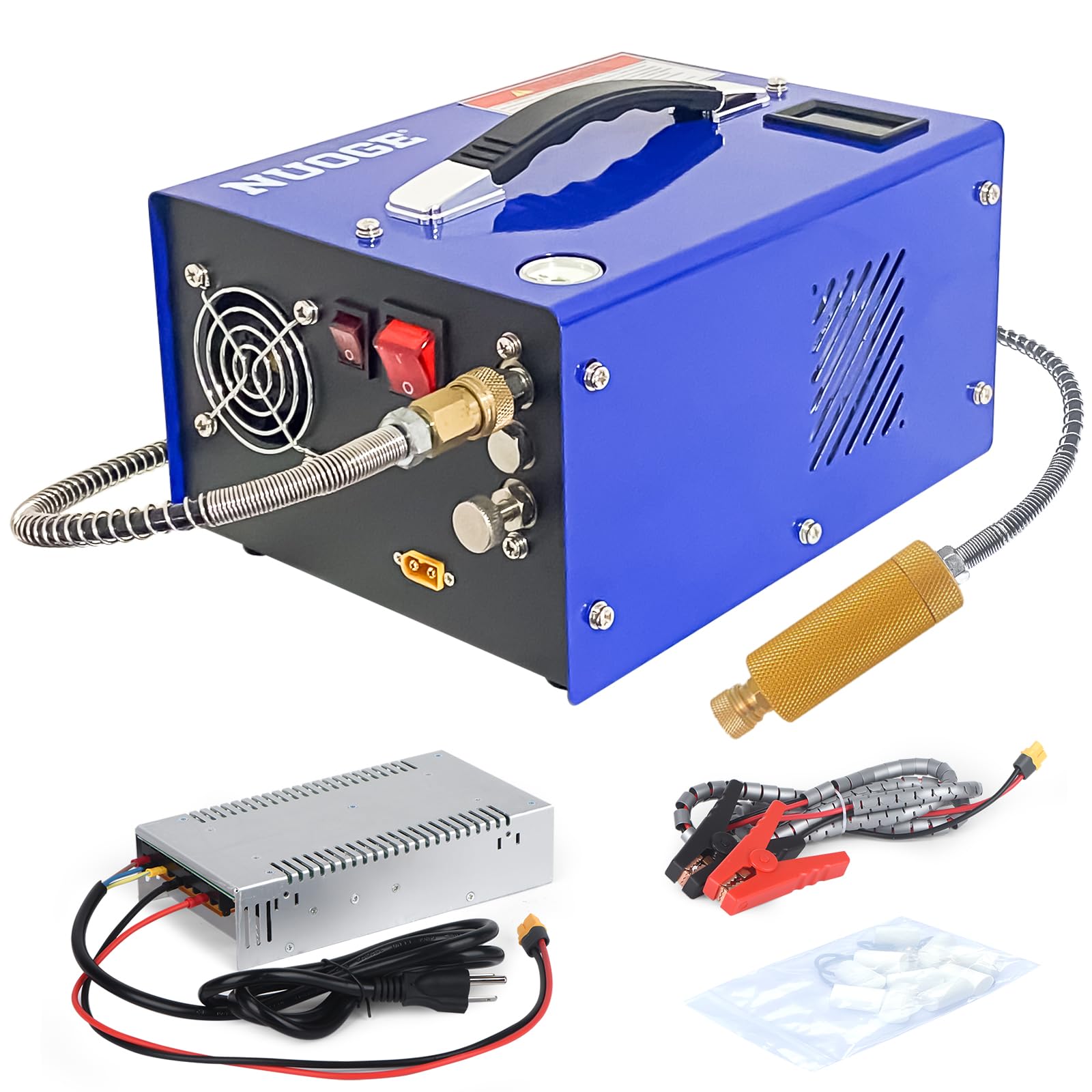 Buy PCP Air Compressor 4500Psi/30Mpa Water/Oil Free PCP Air Pump ...