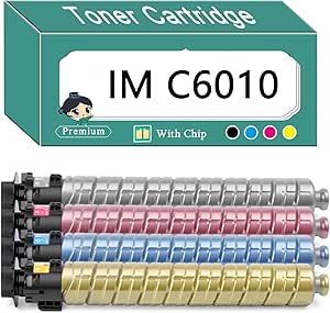 Amazon.com: AIRLUG IM C6010 Toner Cartridge High Yield Replacement,Compatible for Ricoh IM C6010 ...