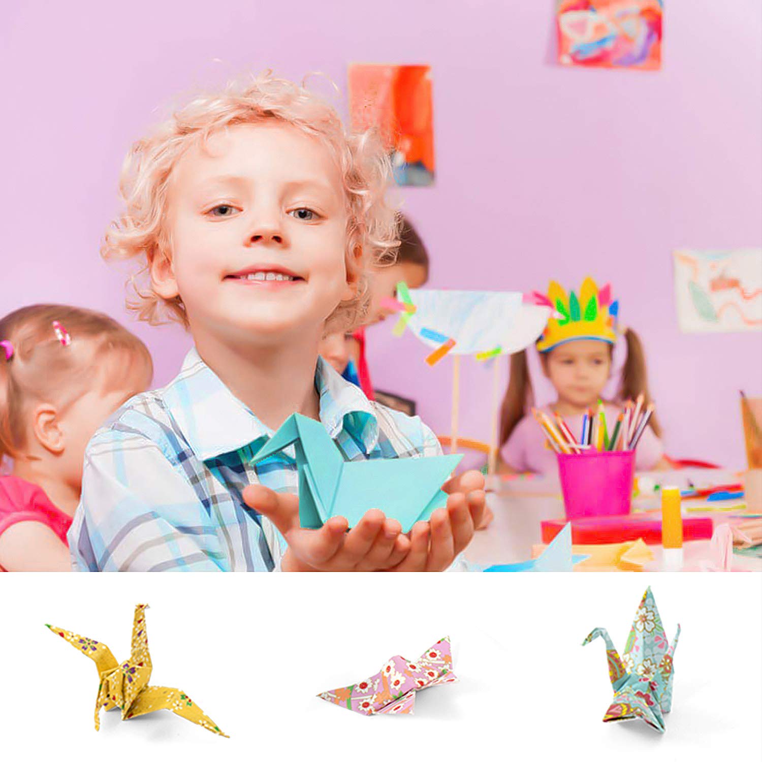 Buy Origami Paper Set MOOKLIN ROAM 60 Sheets Origami Paper Square buy-origami-paper-set-mooklin-roam-60-sheets-origami-paper-square