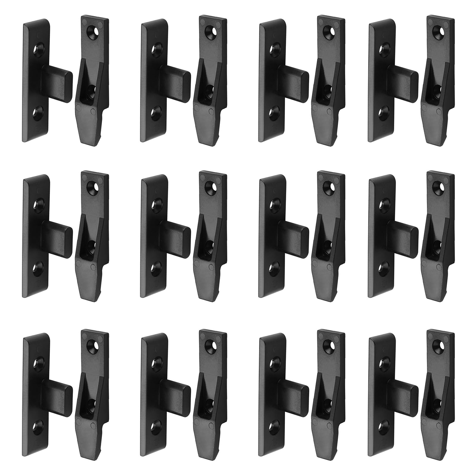 Plinth Clips, 12 Pairs Bath Panel Clips ABS Plastic Kickboard Clips ...