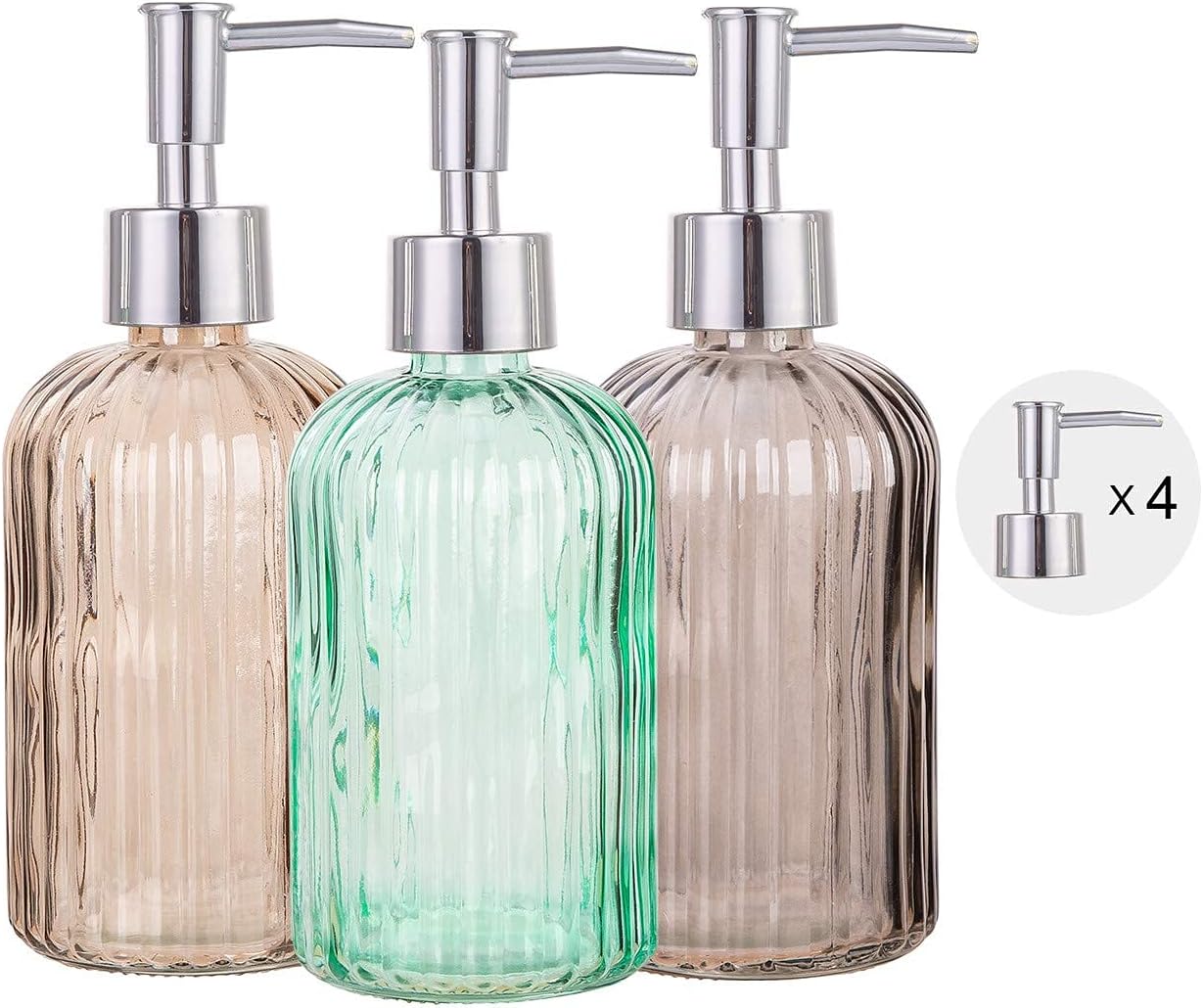 Cutiset 4-Piece Ceramic Bathroom Accessories Set, Bath Ensemble Set ...