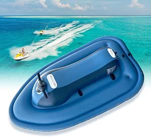 Amazon.com: Aredwhiterui 2-Person Inflatable Boat with Dual Safety Fins ...