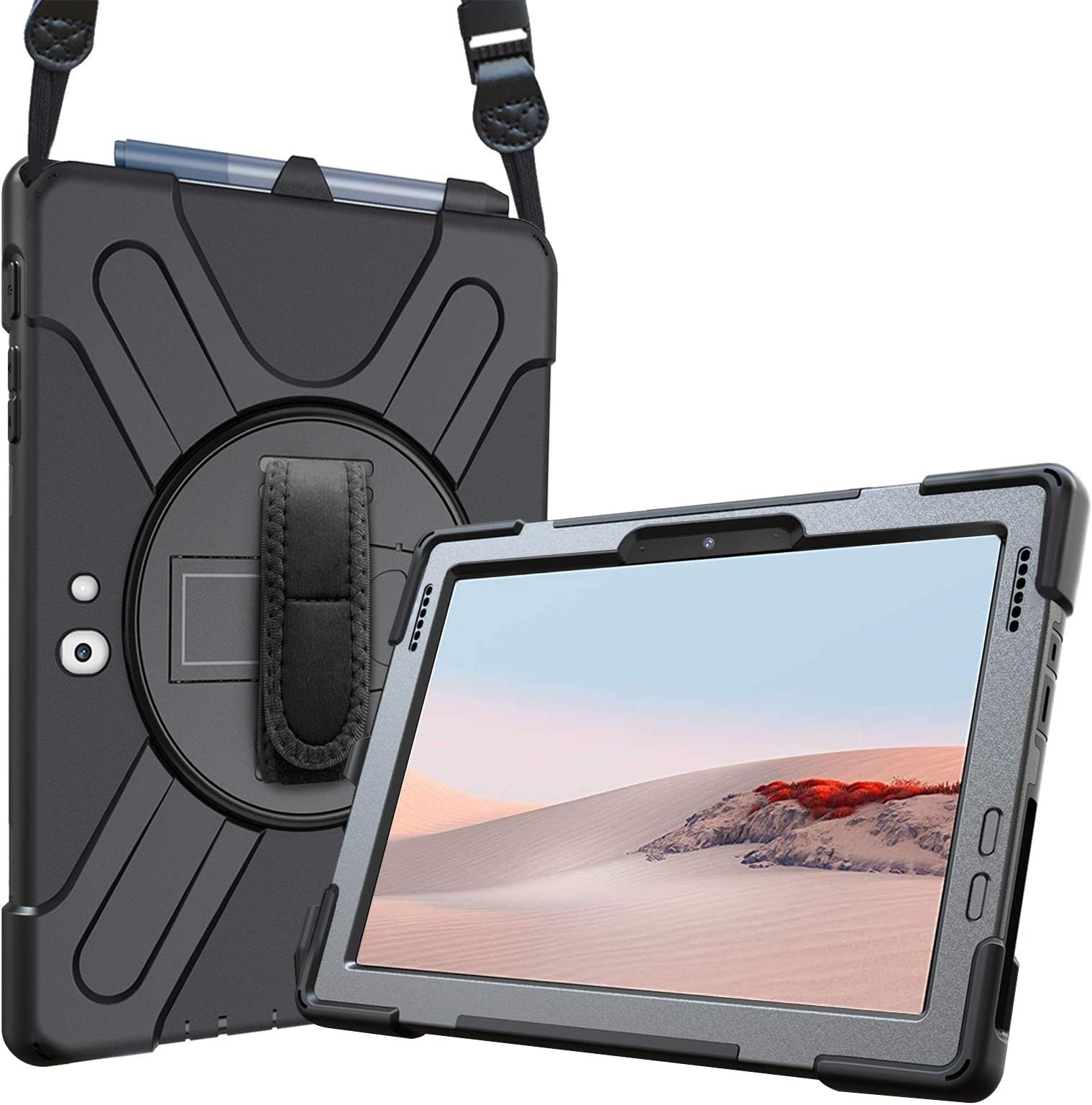 Amazon.co.jp: ZenRich Surface Go 第4/3/2/1世代 ケース, Surface Go 4 耐衝撃 ケース ...