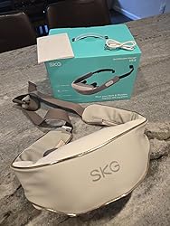 Amazon.com: SKG H5 Neck Massager for Pain Relief Deep Tissue, 6D Cordless Shiatsu Back Shoulder ...