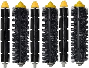 Amazon.com: HYEYC Replacement Parts Bristle & Flexible Beater Brush for iRobot Roomba 600 700 ...