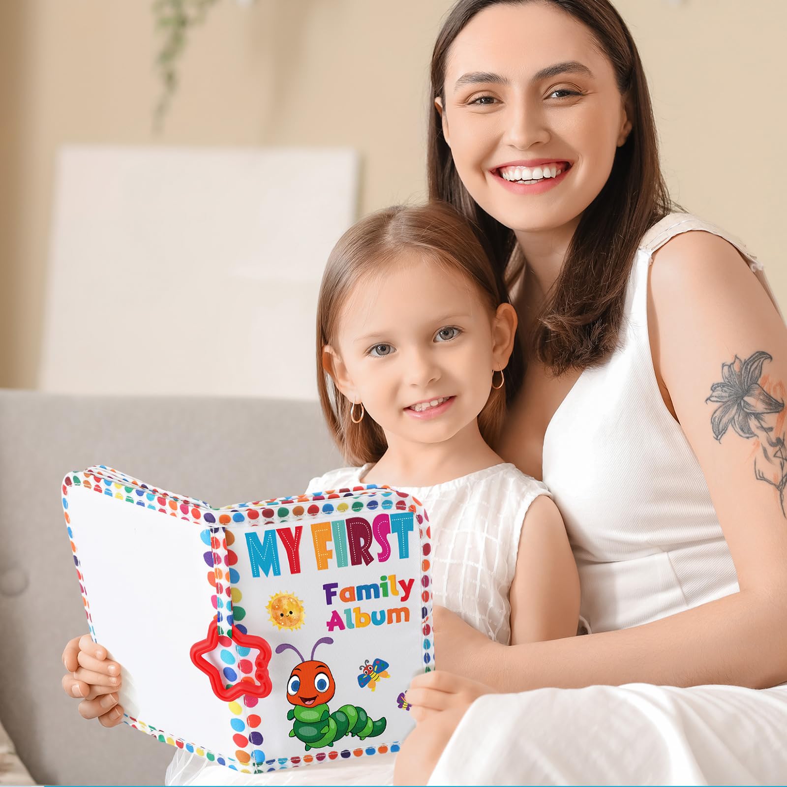 Snapklik.com : Fullhawl My First Family Album Holds 17 4x6 Pictures ...