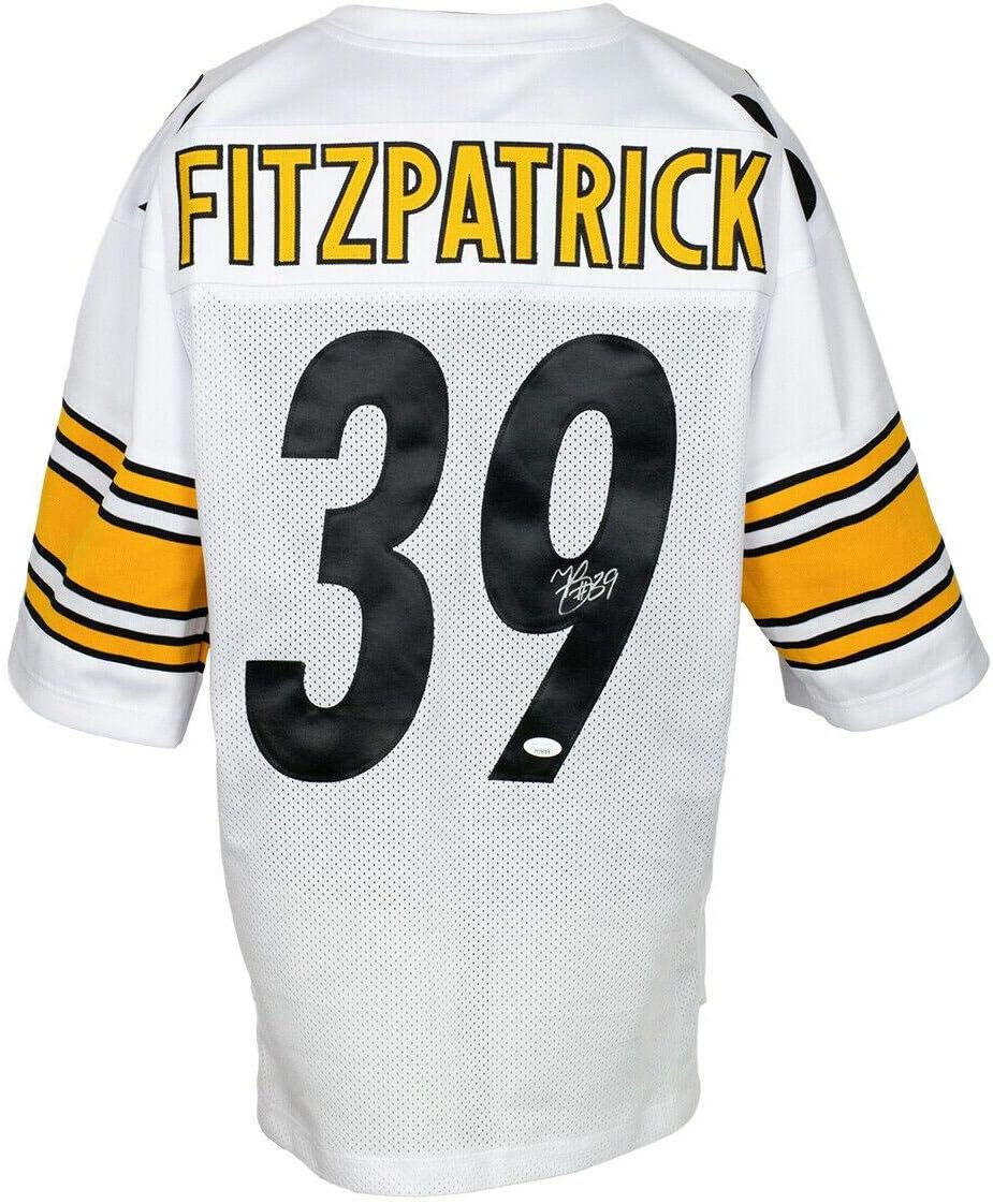 Minkah Fitzpatrick Signed Custom White Pro Style Football Jersey JSA ...