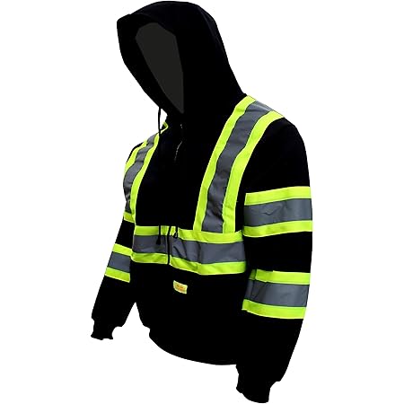 Amazon.com: New York Hi-Viz Workwear H9013 Men's ANSI Class 1 High ...