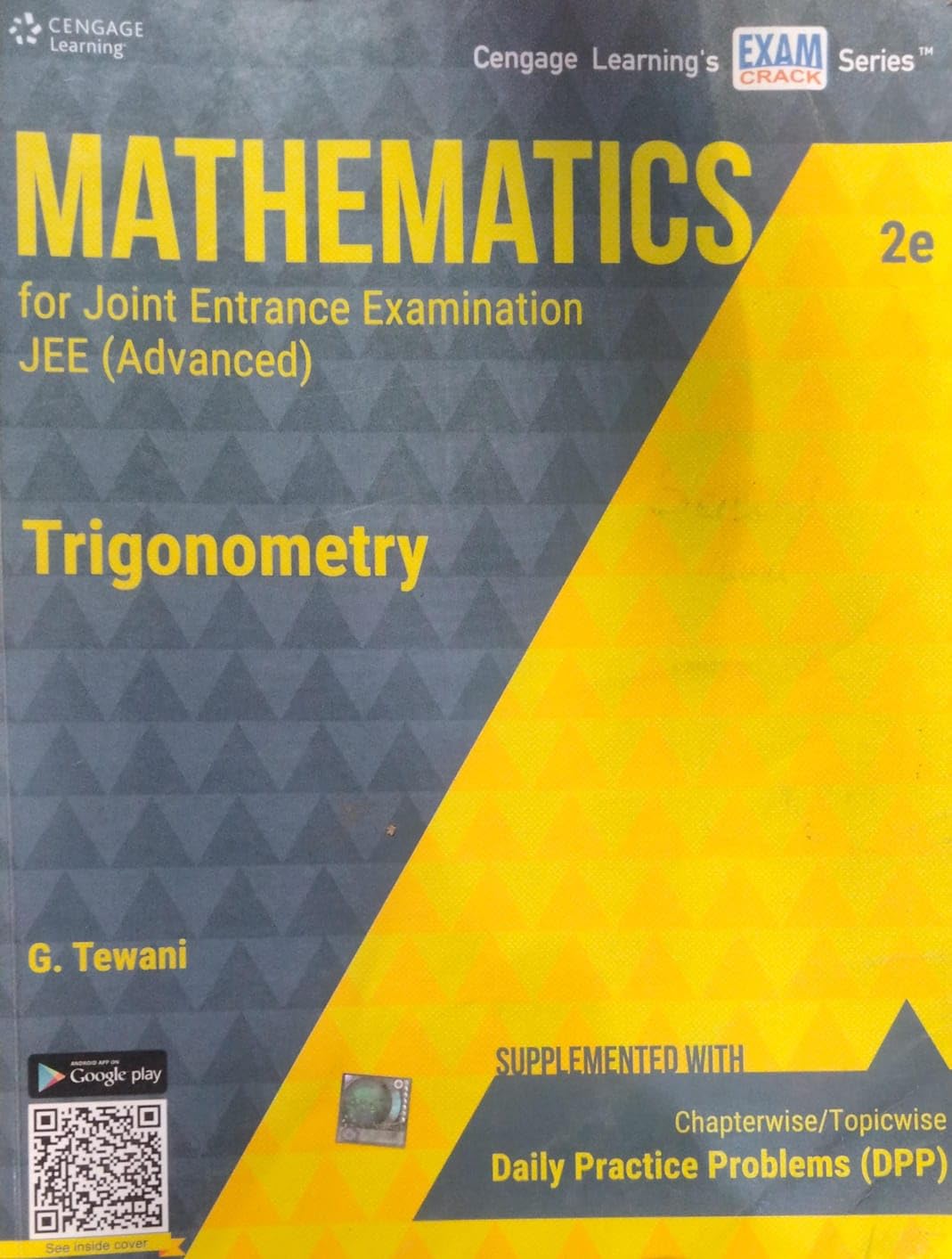 Buy Cengage Mathematics For Joint Entrance Examination JEE Advanced ...