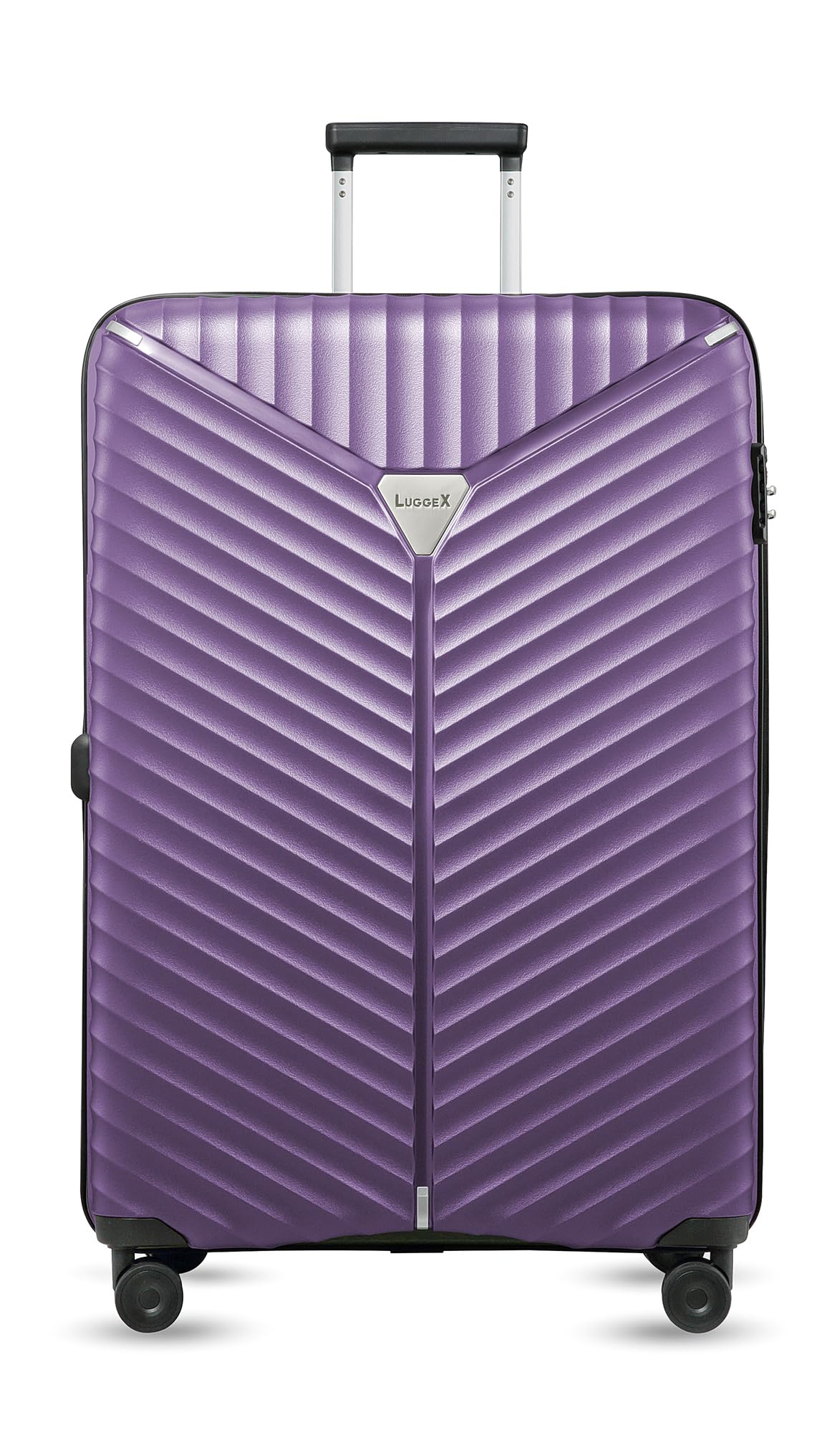 LUGGEX 20 Inch Luggage with Spinner Wheels - Purple Luggage with TSA ...