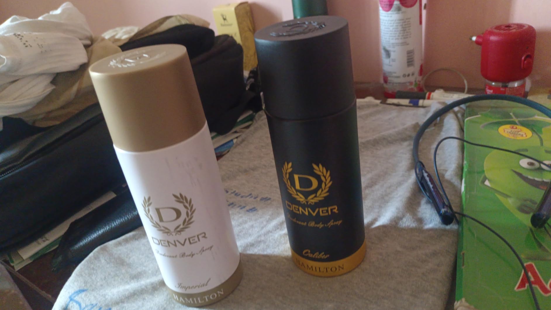 DENVER Caliber Deo + Imperial Deo - 165ML Each (Combo Pack of 2) | Long ...