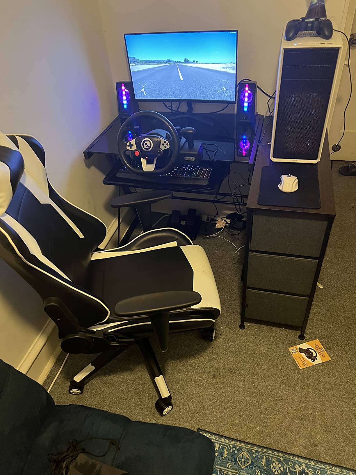 $9/mo - Finance EVORETRO Steering Wheel for PC, Racing Wheel, Pedals ...