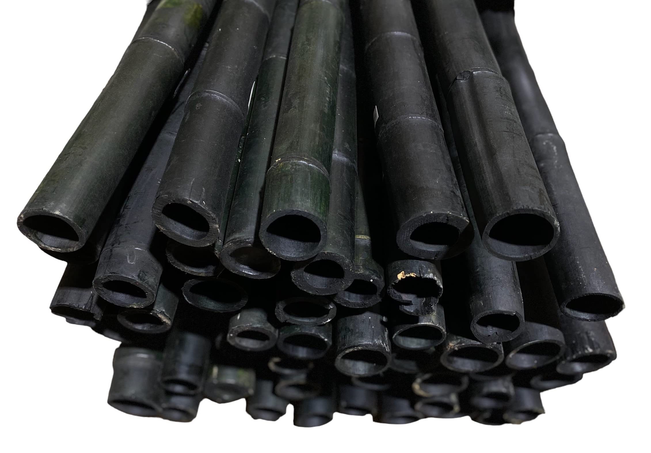 Amazon.com : 6 Feet Long Natural Thick Bamboo Poles - 1.5in - 2in Wide ...