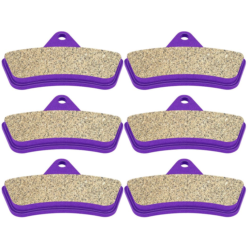 Amazon.com: OCPTY Carbon Fiber Brake Pads Fit for Front Rear Most for ...